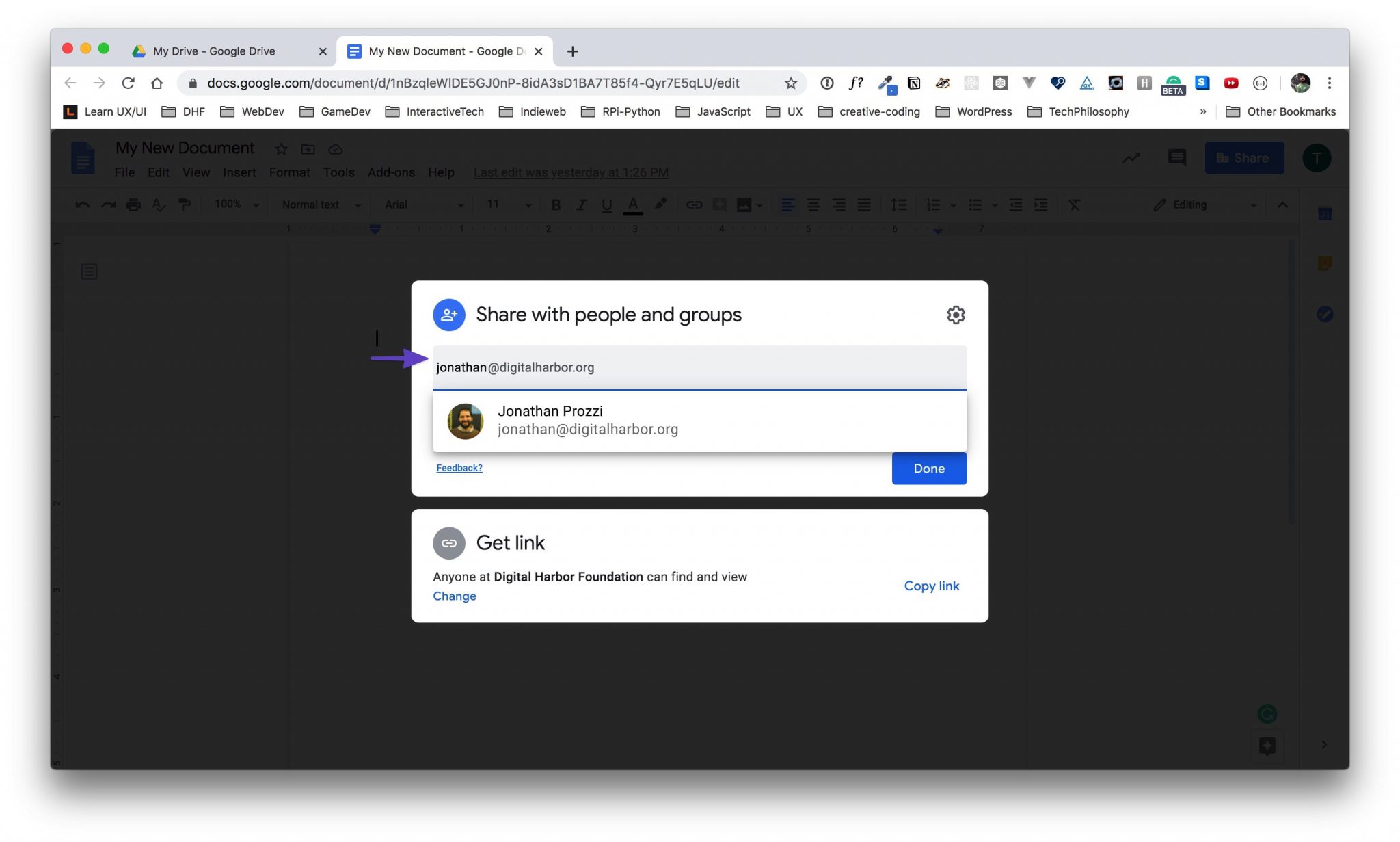 Google Docs: Collaborating and Sharing - Learn by Digital Harbor Foundation
